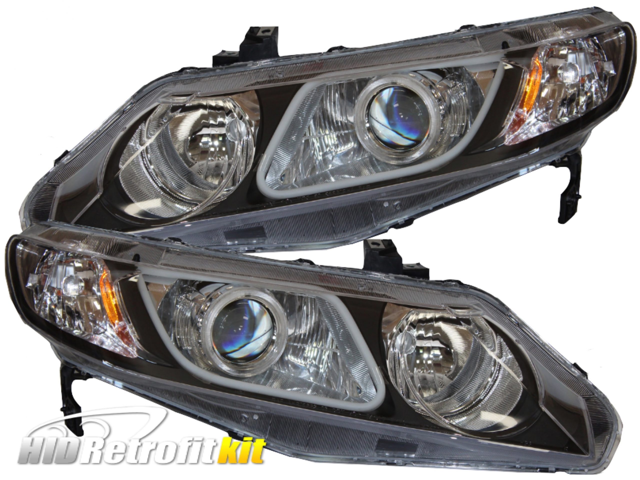 Honda Civic Personalized Headlights - HIDRetrofitKit