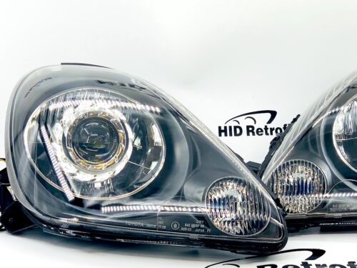 2000-2002 Toyota MR2 Spyder Switchback LED Halo Projector Headlights